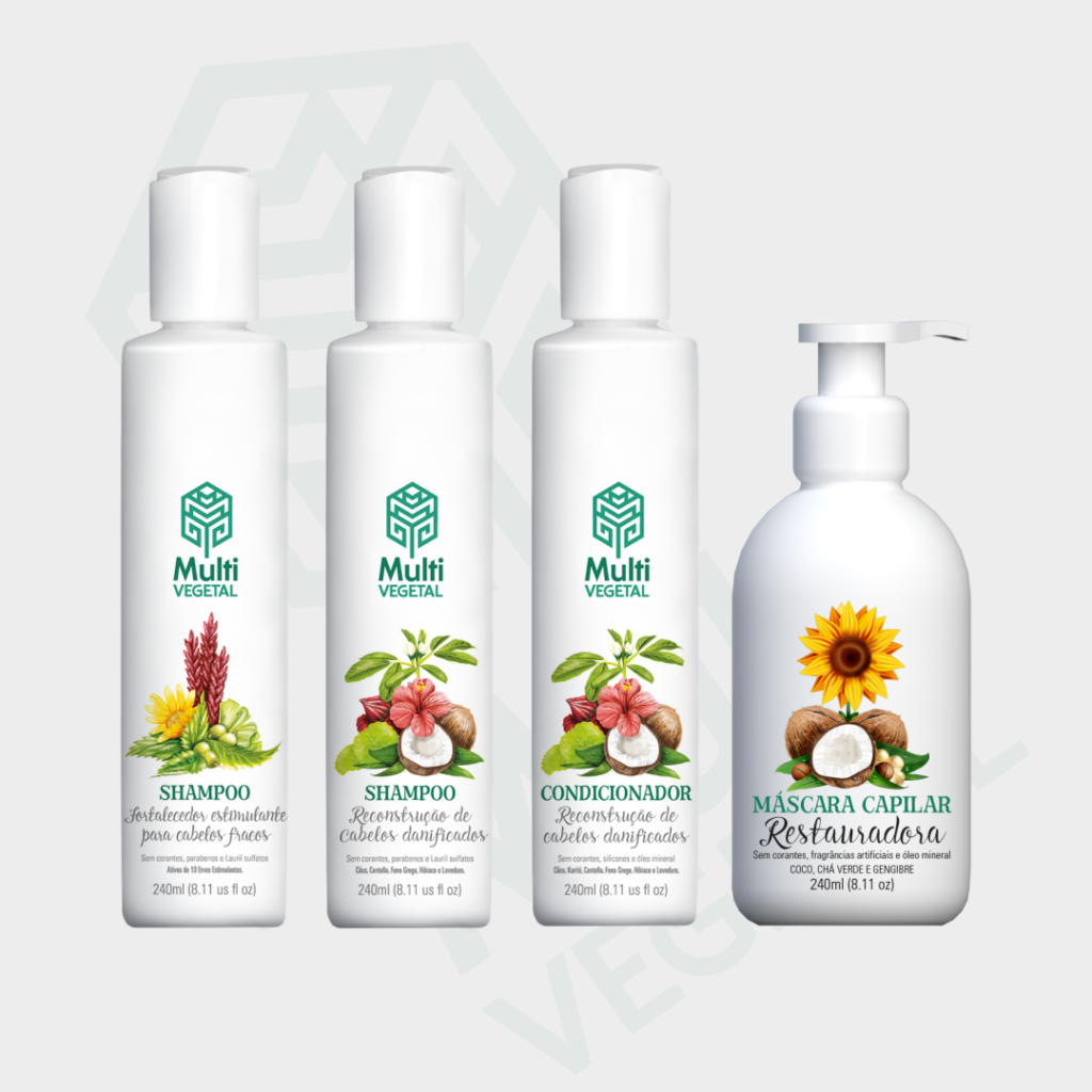 Cabelos claros - Multi Vegetal
